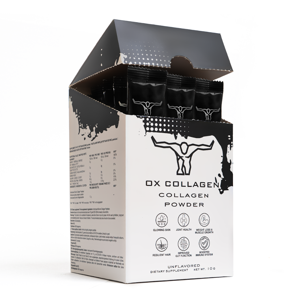 Hidrolizuotas kolagenas (20 vnt x 10g.) - Ox collagen